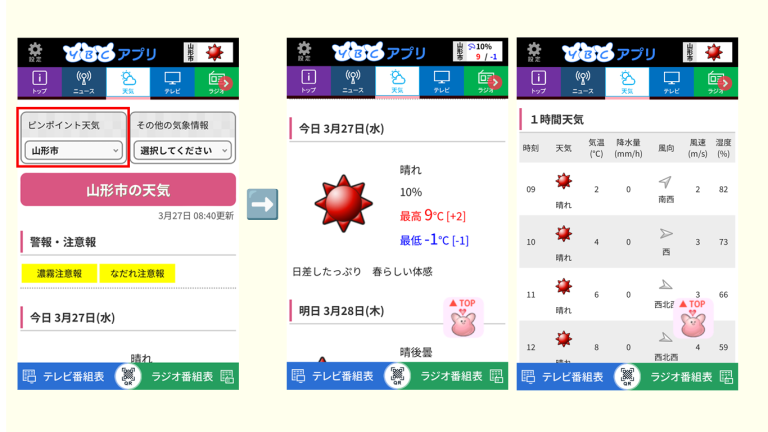 YBCアプリ - YBC 山形放送